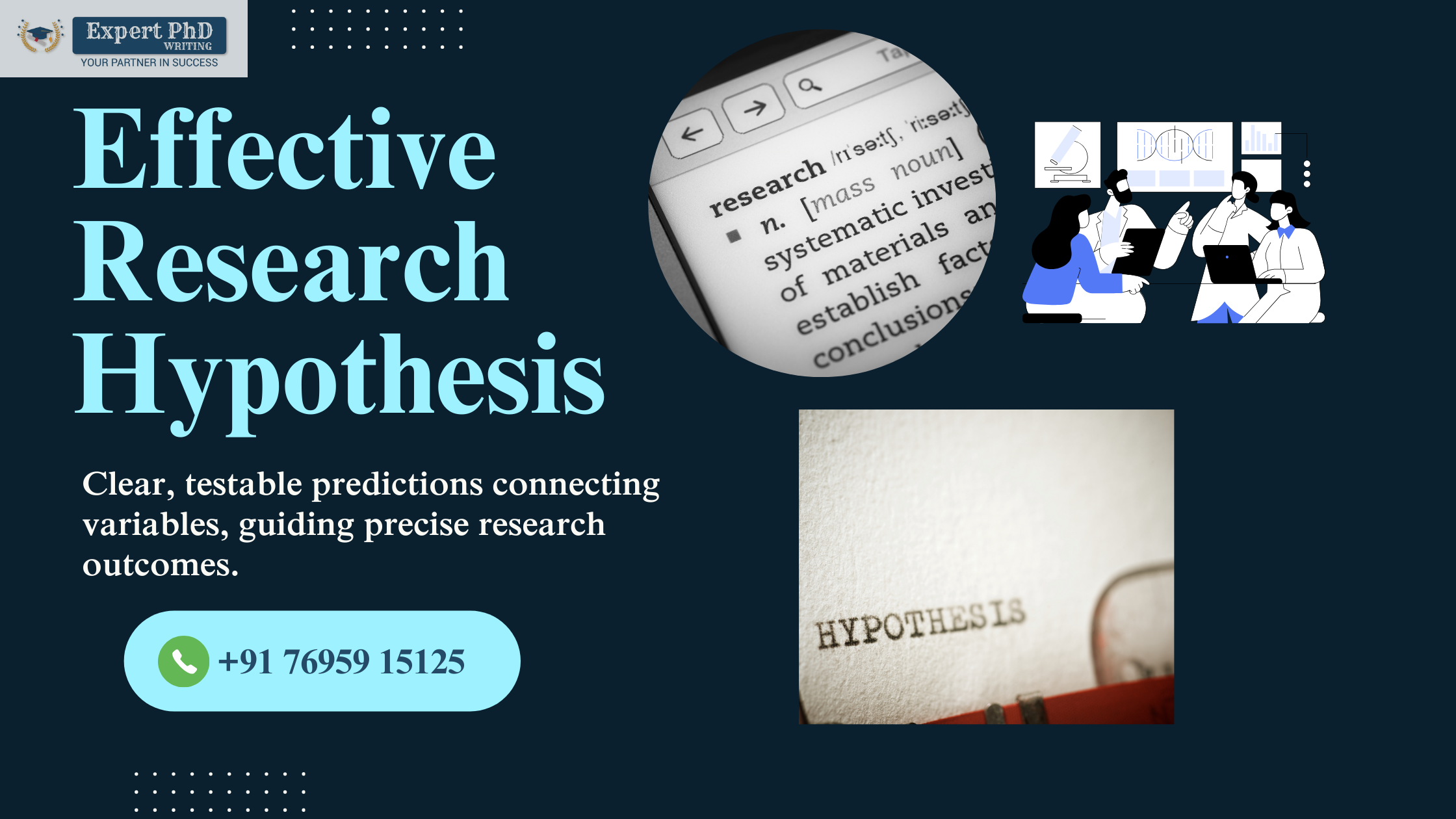 Crafting Effective Research Hypothesis | Expert PhD Writing Crafting Effective Research Hypothesis | Expert PhD Writing